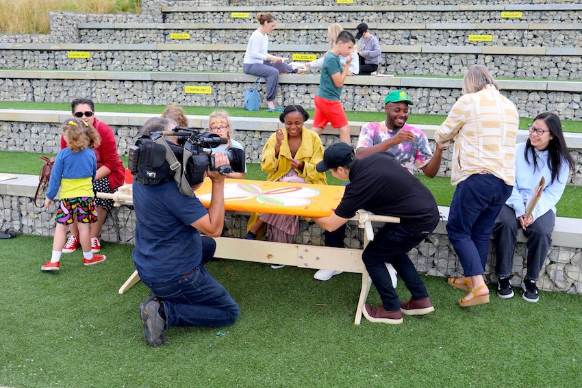 AtelierUCA: patterns in the park | University for the Creative Arts