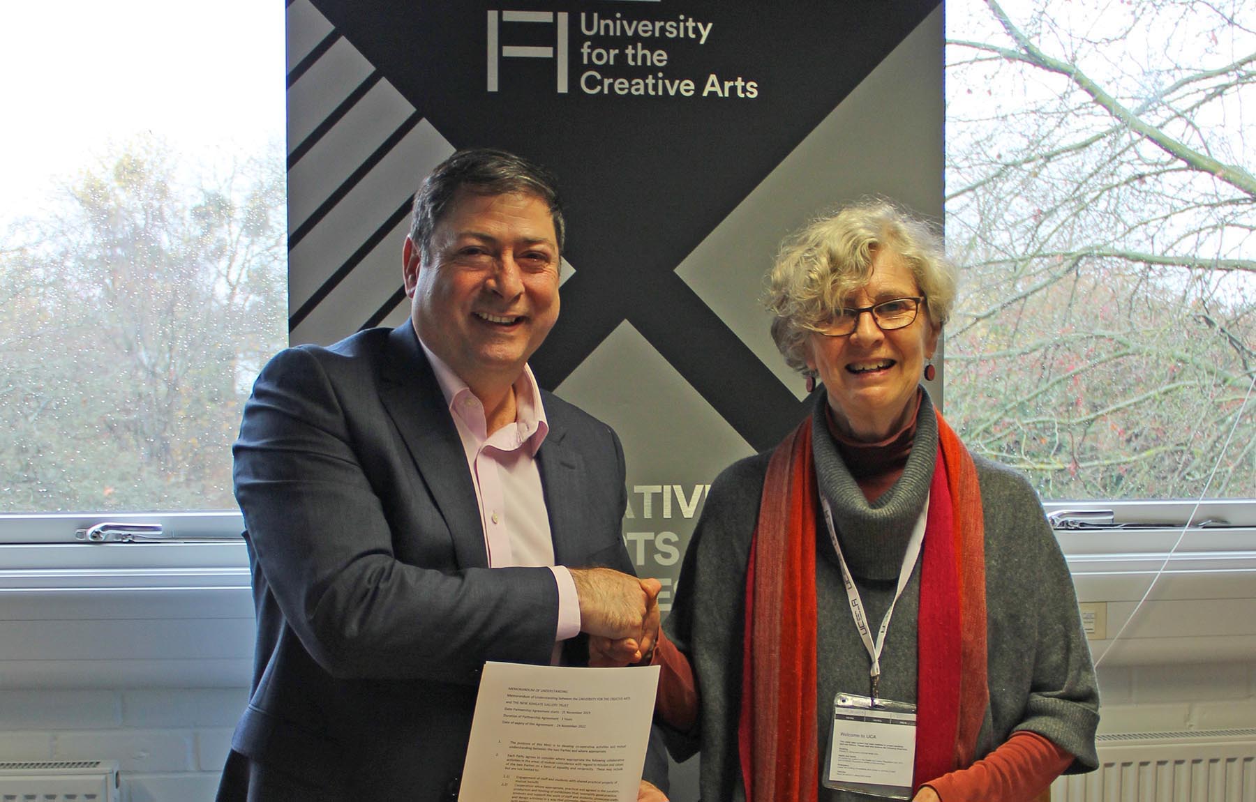 UCA renews partnership with Farnham's New Ashgate Gallery | University ...