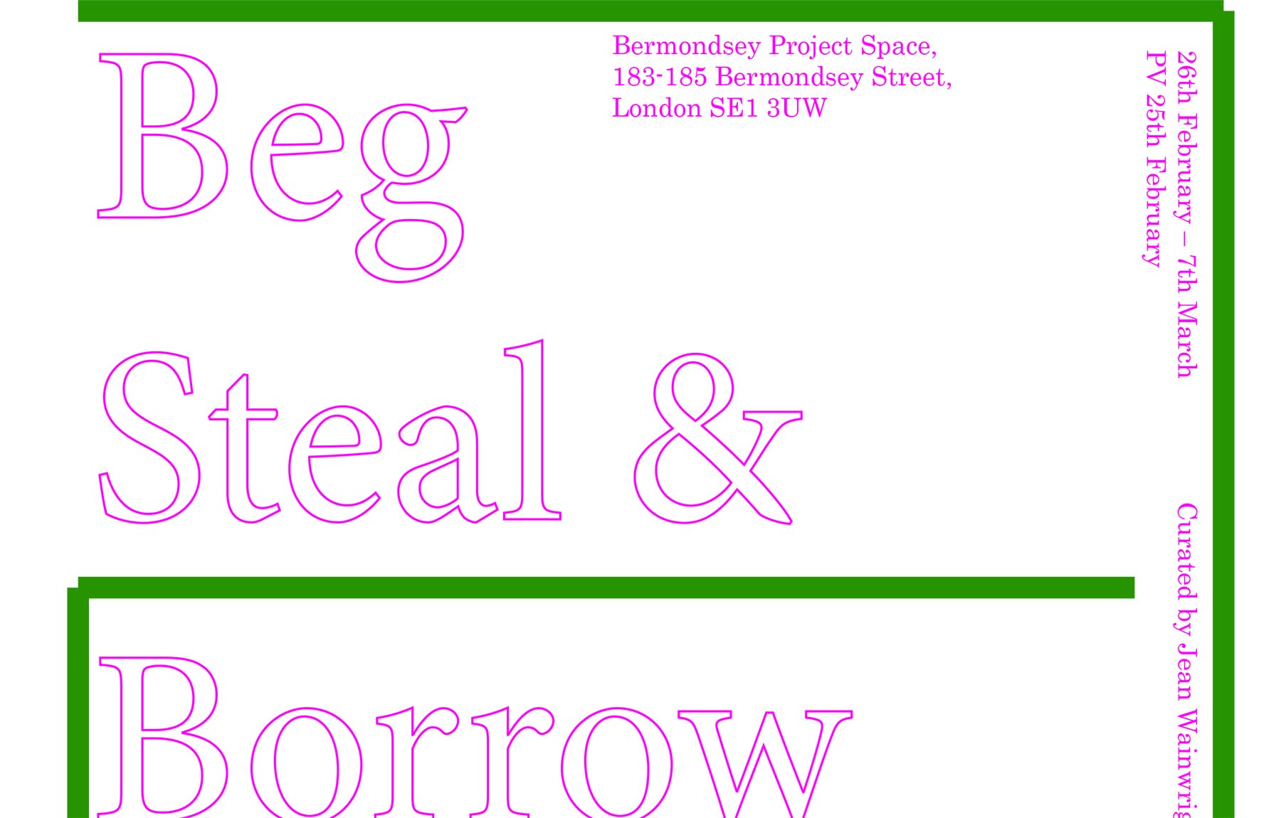 New exhibition invites artists to beg, steal, and borrow | University ...