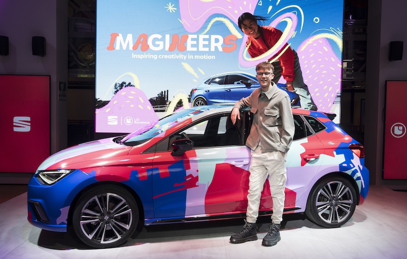 Vis Comm graduate wins SEAT Imagineers competition | University for the Creative Arts